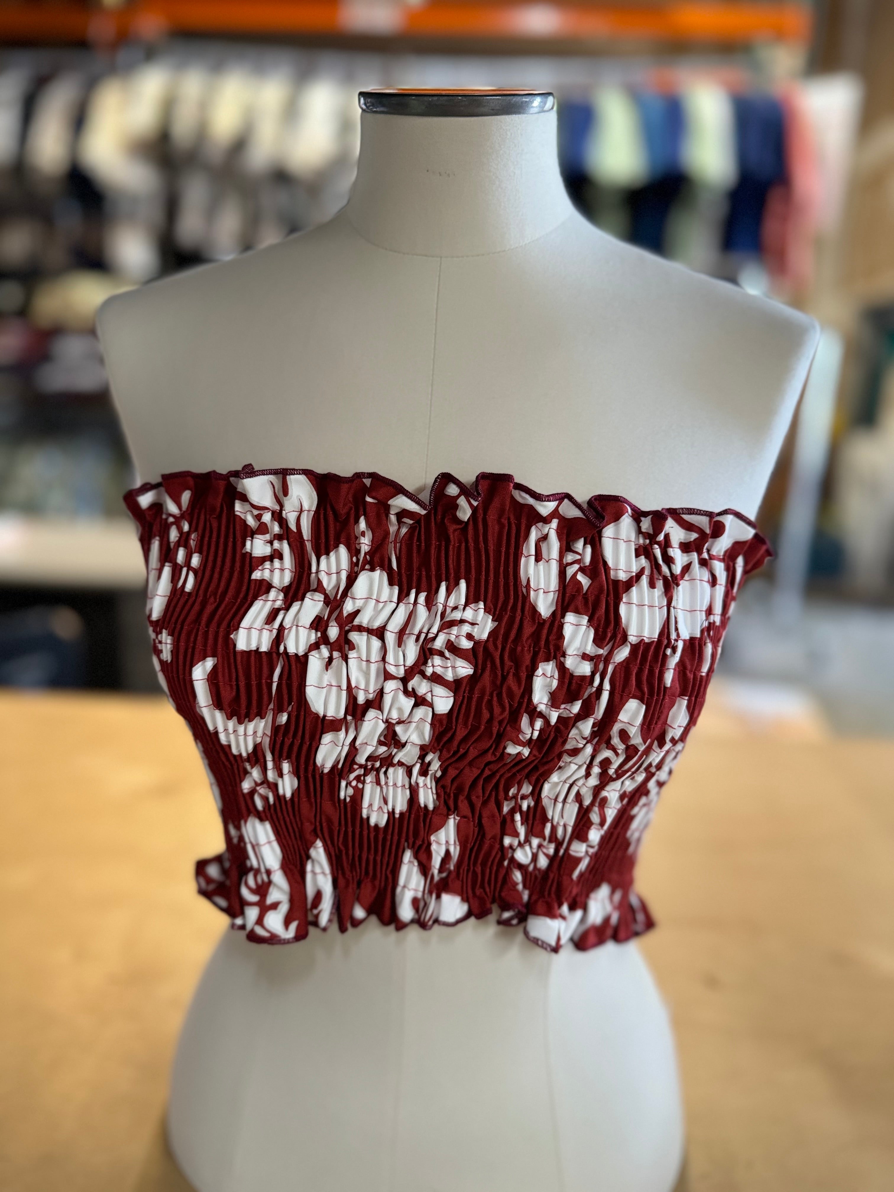 Original Hibiscus Tube Top - Authentic Hawaiian Made| Ky's Aloha Shirts ...